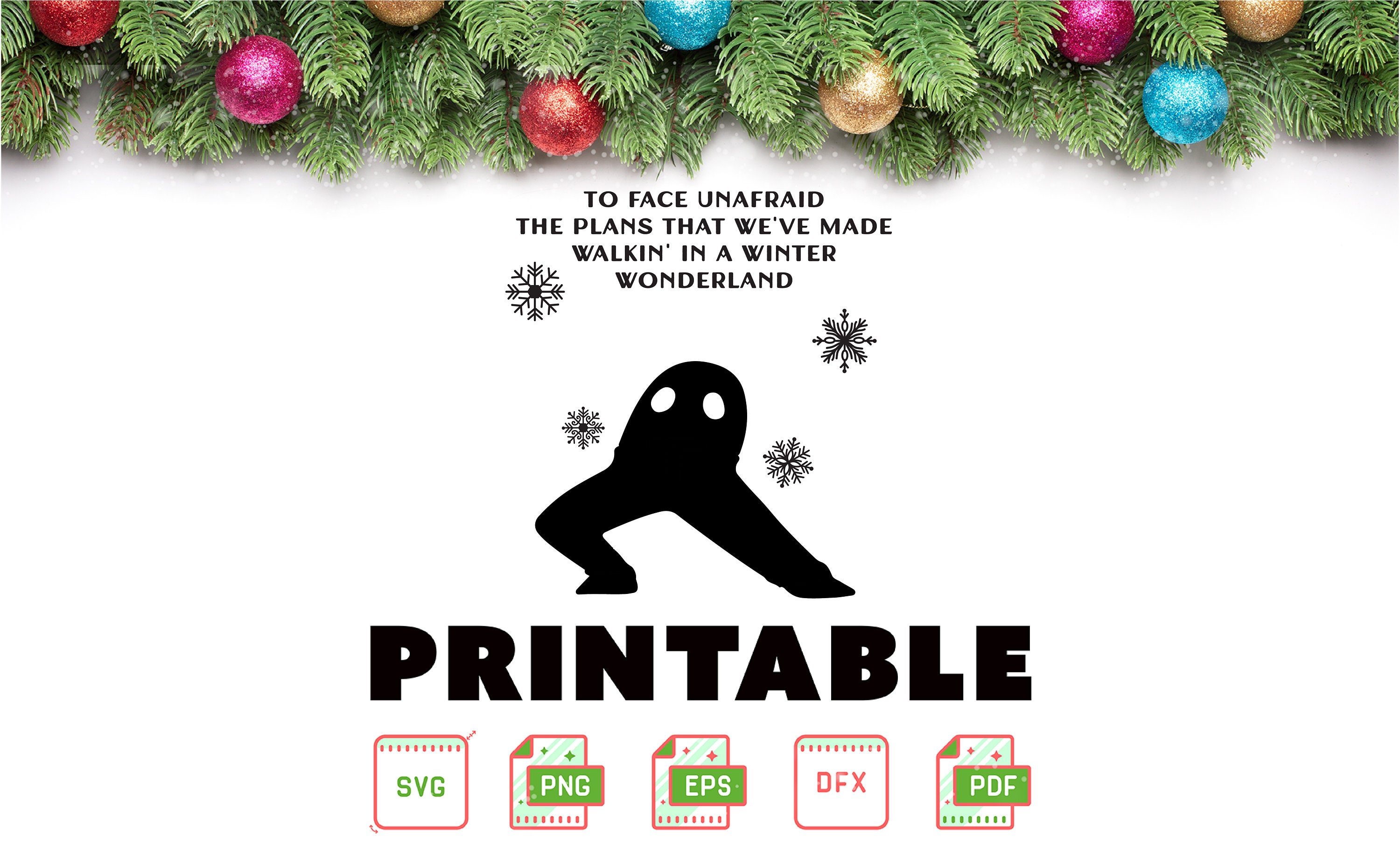 Christmas Cryptids SVG Bundle / Cryptid Christmas SVG / Cut - Etsy UK