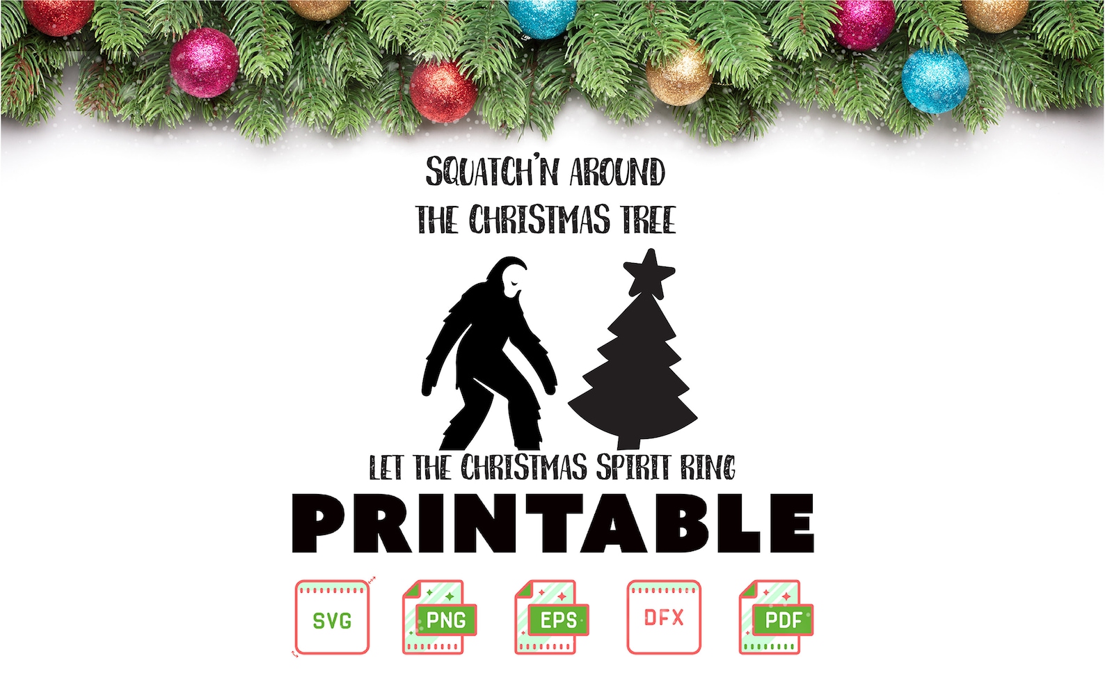 Christmas Cryptids SVG Bundle / Cryptid Christmas SVG / Cut - Etsy UK