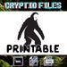 Weird Cryptids SVG Bundle / Cryptid Gifts SVG / Cut File / Cricut ...