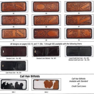 Amish Made Leather Wallets - Etsy