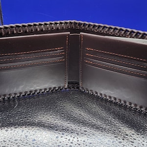 Amish Made Leather Wallets - Etsy