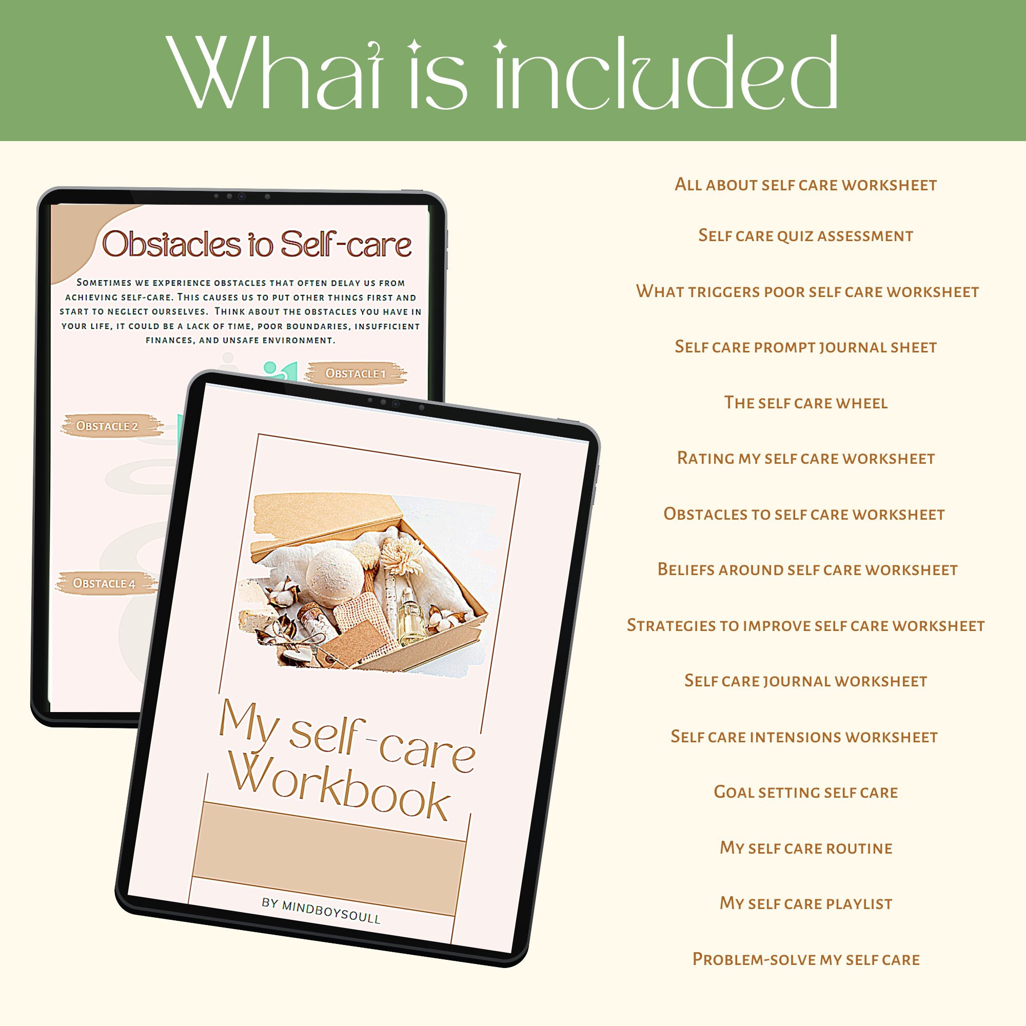 Self Care Checklist Self-care Planner Selfcare Journal - Etsy