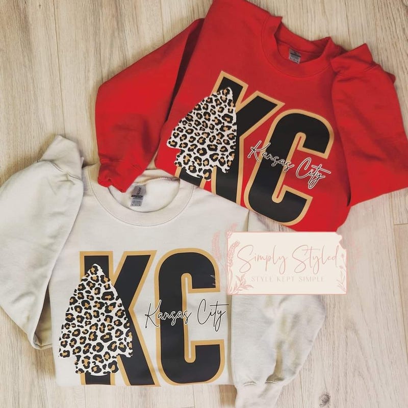 Kc Chiefs Leopard Png - Etsy
