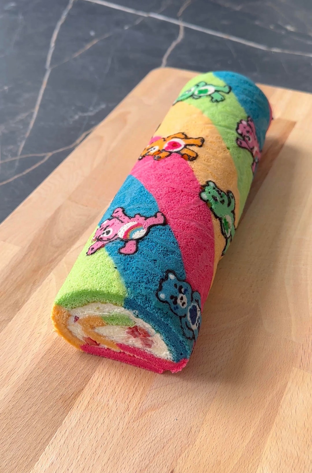 Digital Template for Swiss Roll Cakes - Etsy