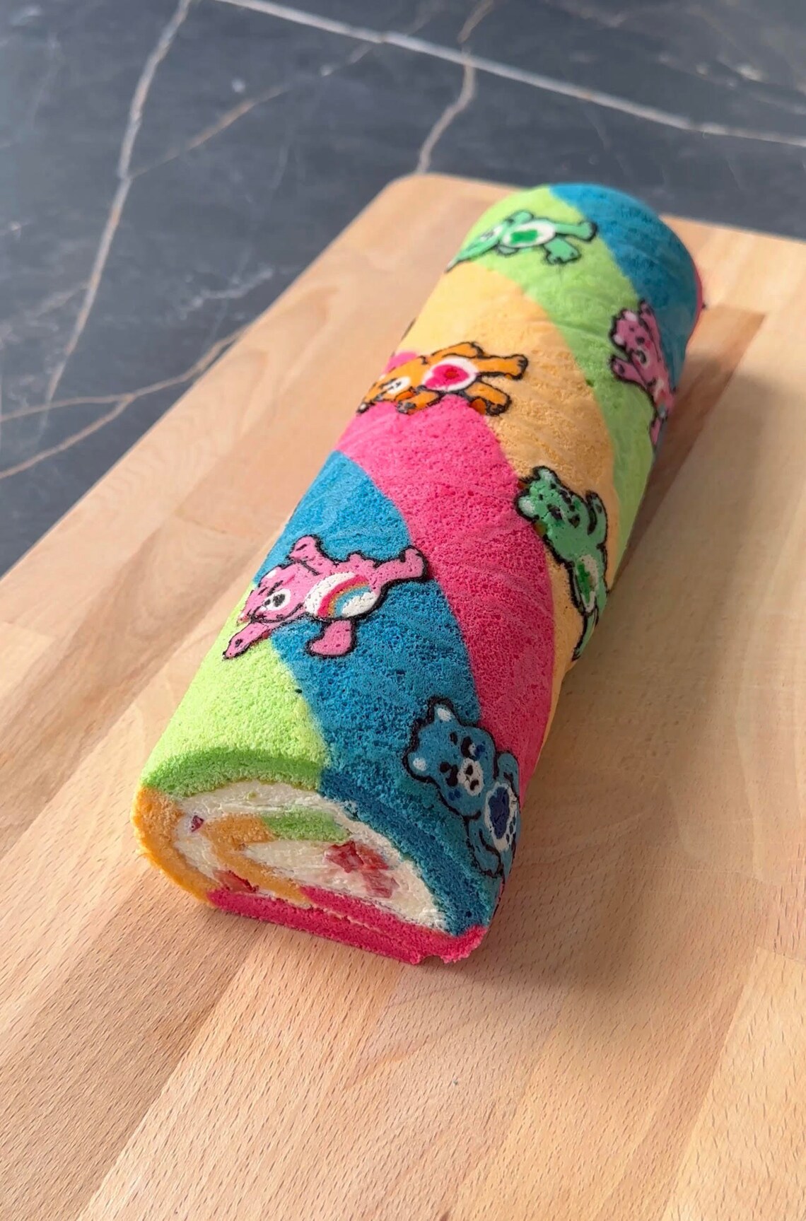 Digital Template for Swiss Roll Cakes - Etsy