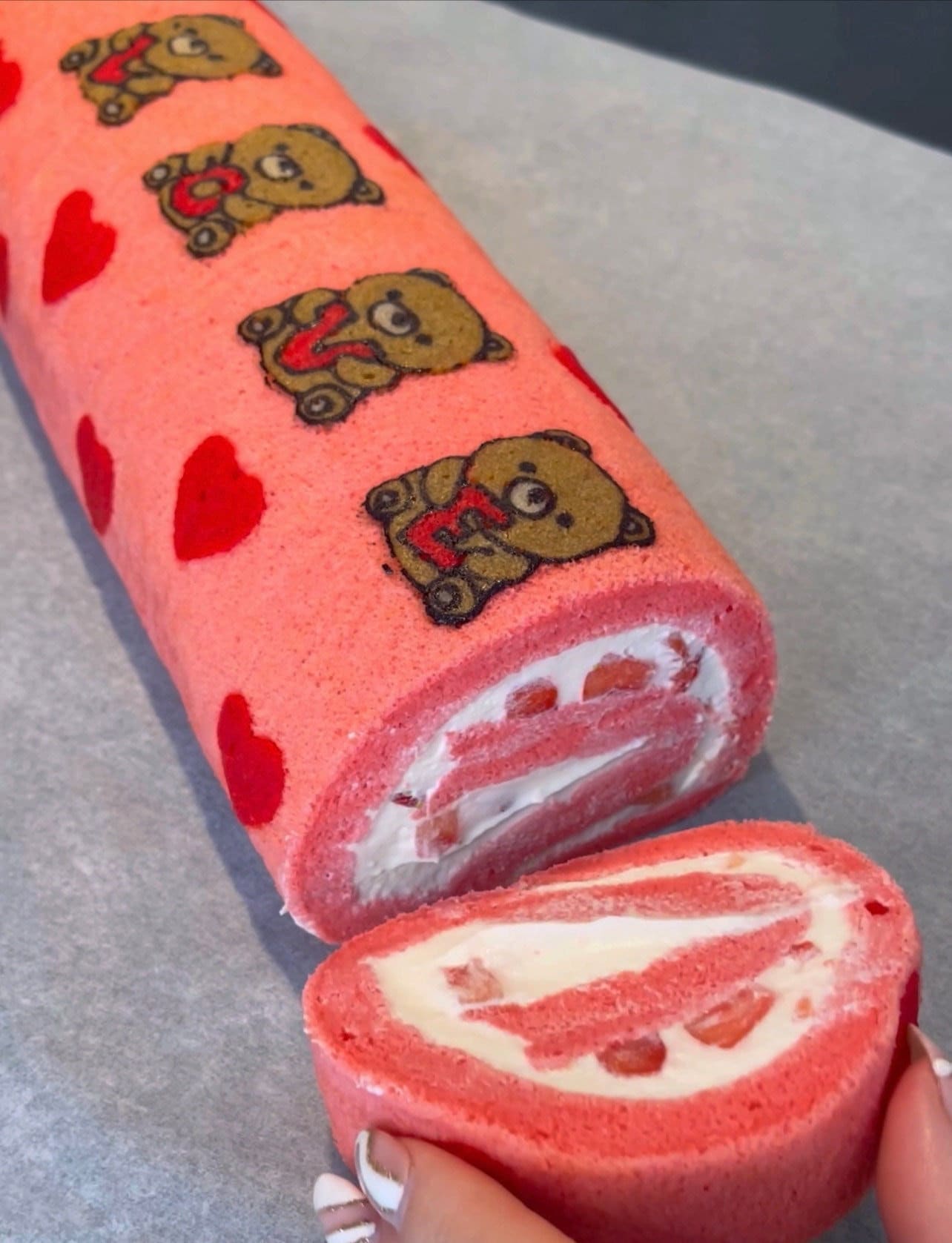 Valentine Bear 'LOVE' Pattern (digital Template) - Etsy