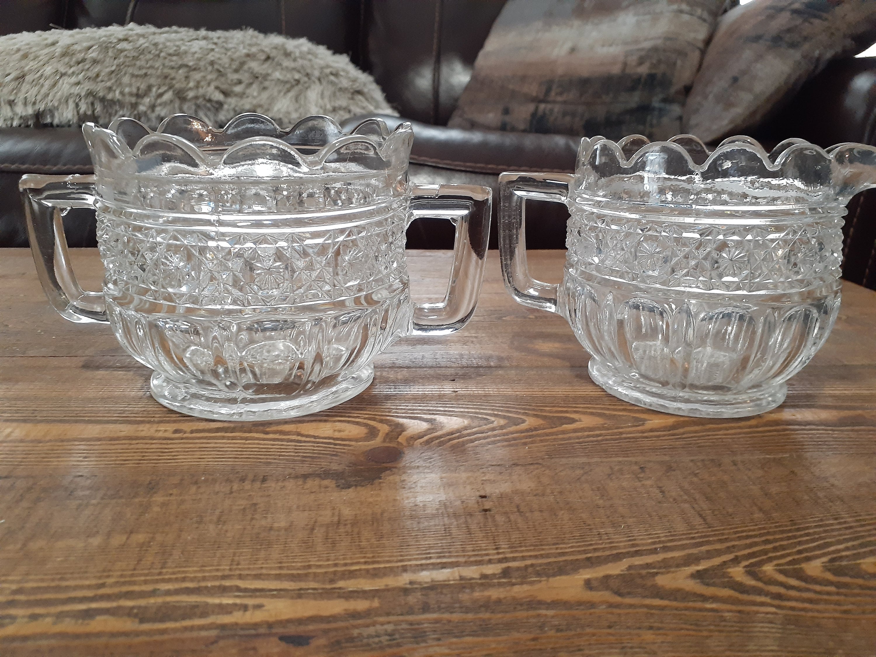 John Higbee Gala Sugar and Creamer Set, EAPG 1913 - Etsy