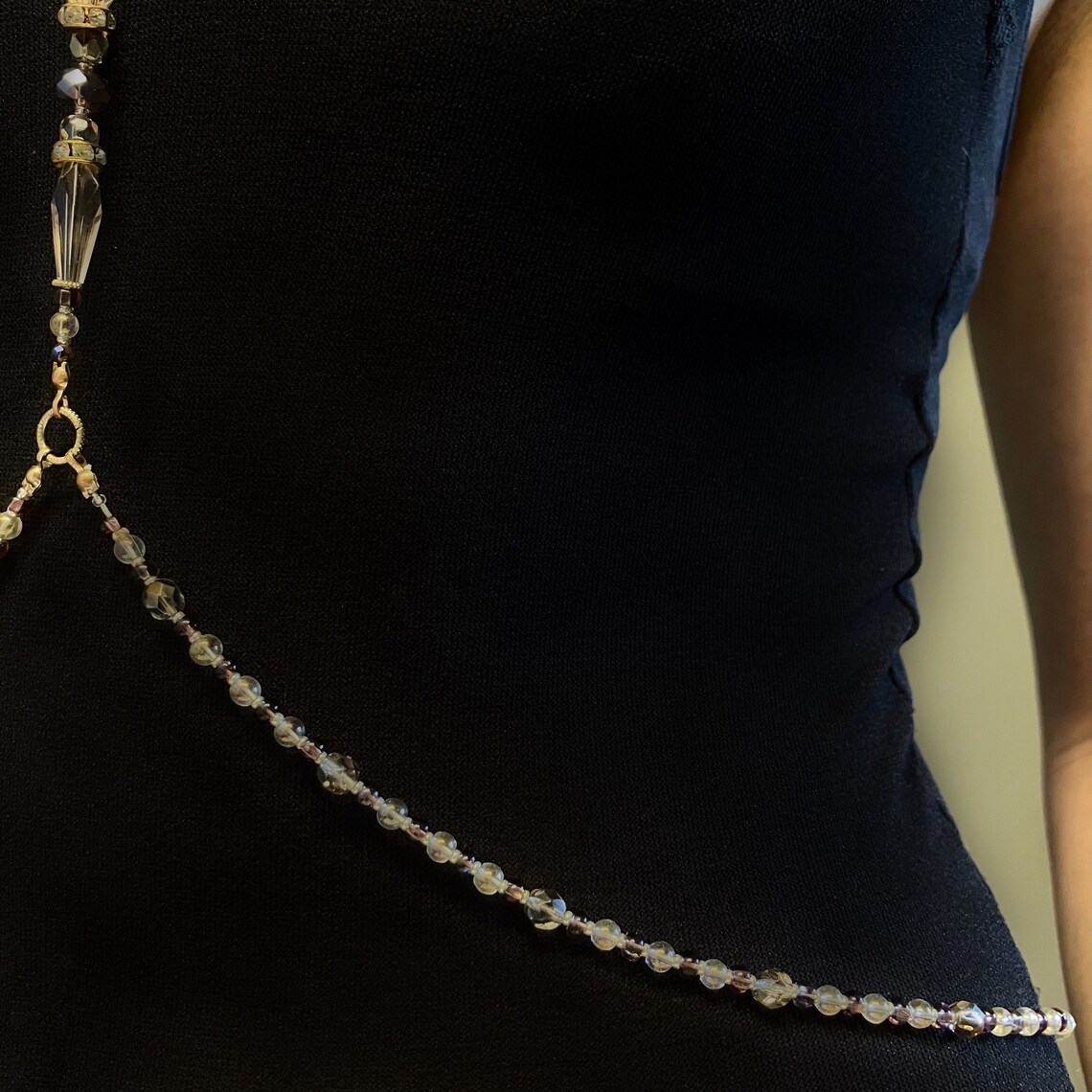 Handmade Beaded Body Chain Festival Fashion Bohemian Jewelry, Beach ...