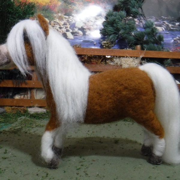 Needle Felted Pony - Etsy
