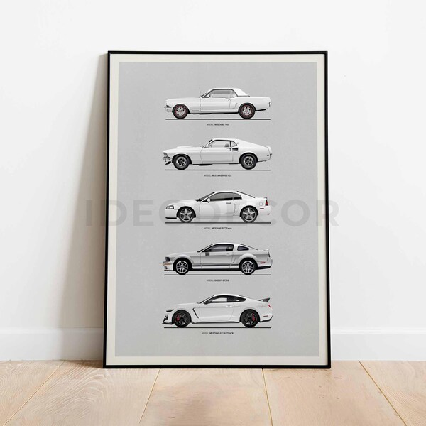 Ford Mustang - Etsy