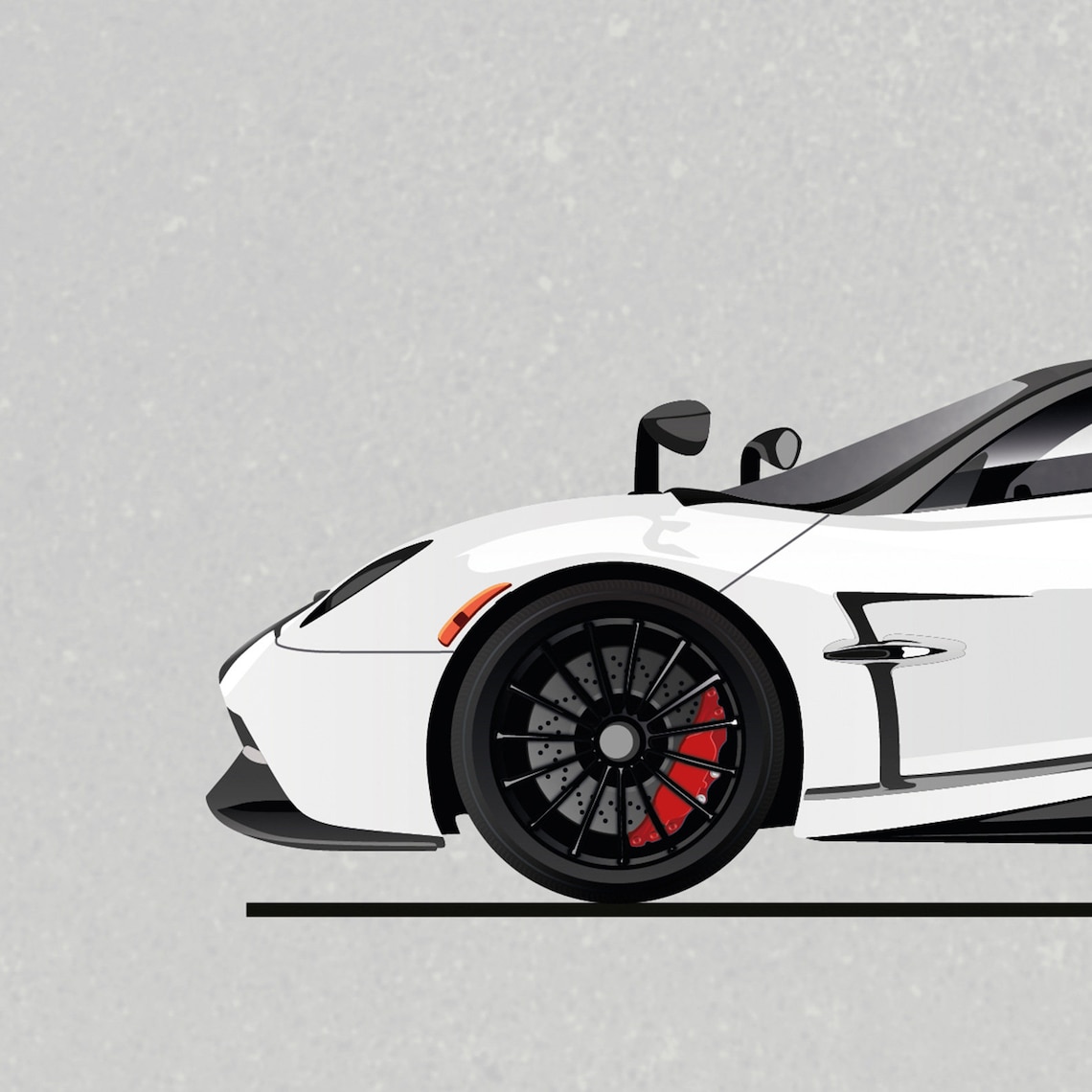 Supercars Poster Print. 40 Super Cars Collage Wall Art. Home Decor ...