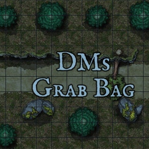 Roadside 1 Battle Map, Dnd Battle Map, D&D, Battlemap, Dungeons and ...