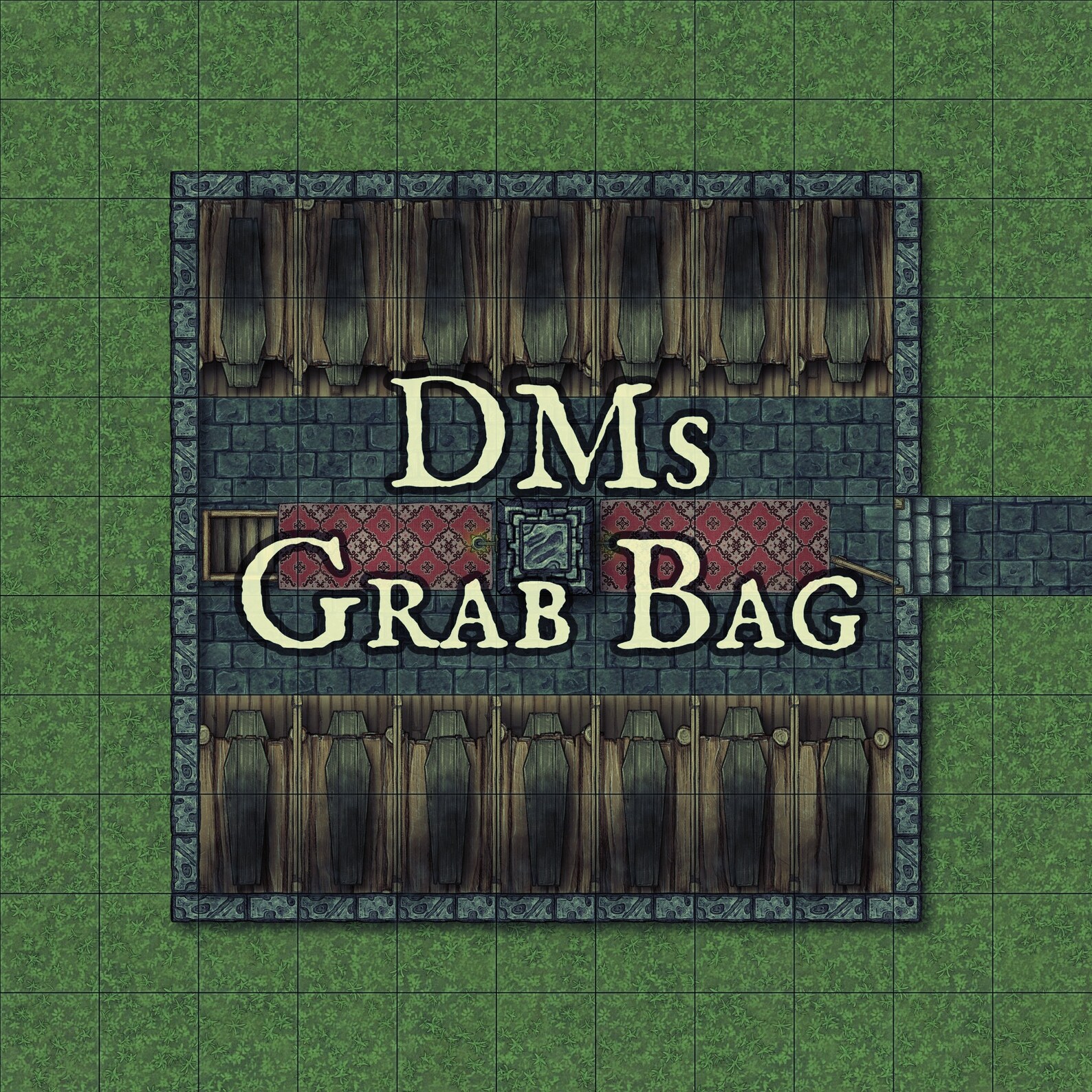 Cemetery, Gridded, Dnd Battle Map, D&D, Battlemap, Dungeons and Dragons ...