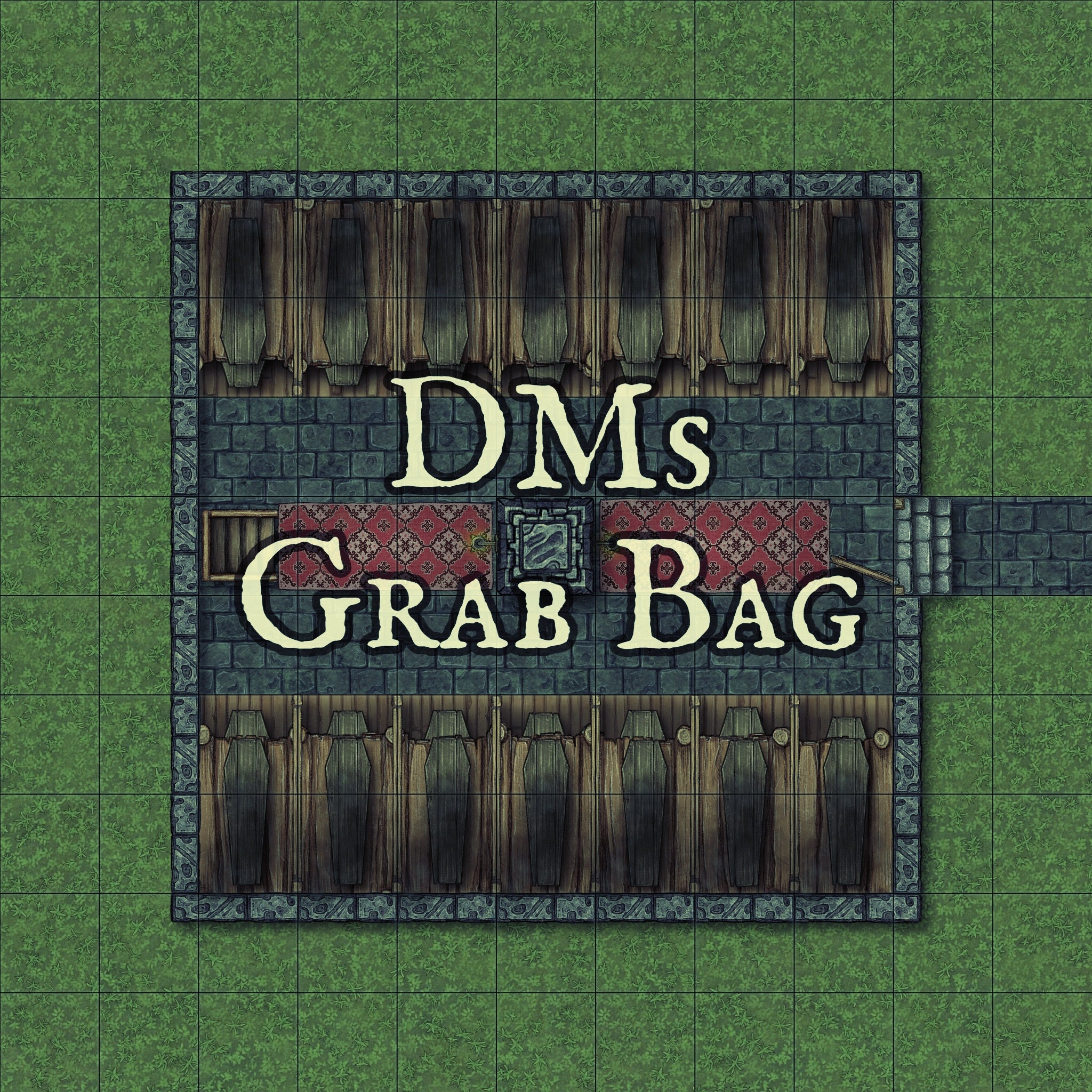 Cemetery, Gridded, Dnd Battle Map, D&D, Battlemap, Dungeons and Dragons ...