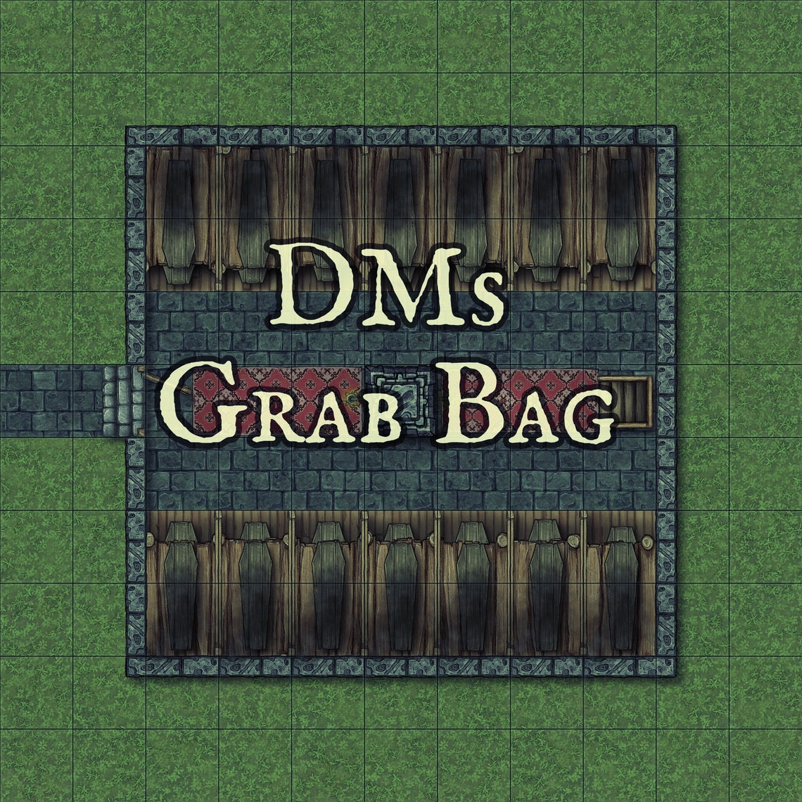 Cemetery, Gridded, Dnd Battle Map, D&D, Battlemap, Dungeons and Dragons ...