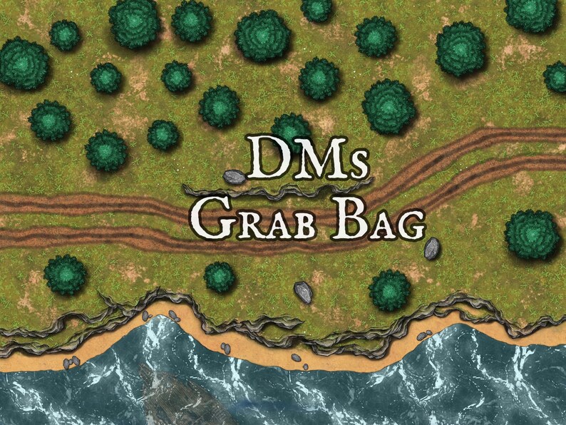 Cliffside Road, Dnd Battle Map, D&D, Battlemap, Dungeons and Dragons ...