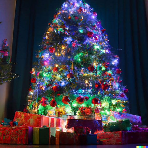 Digital Christmas Tree