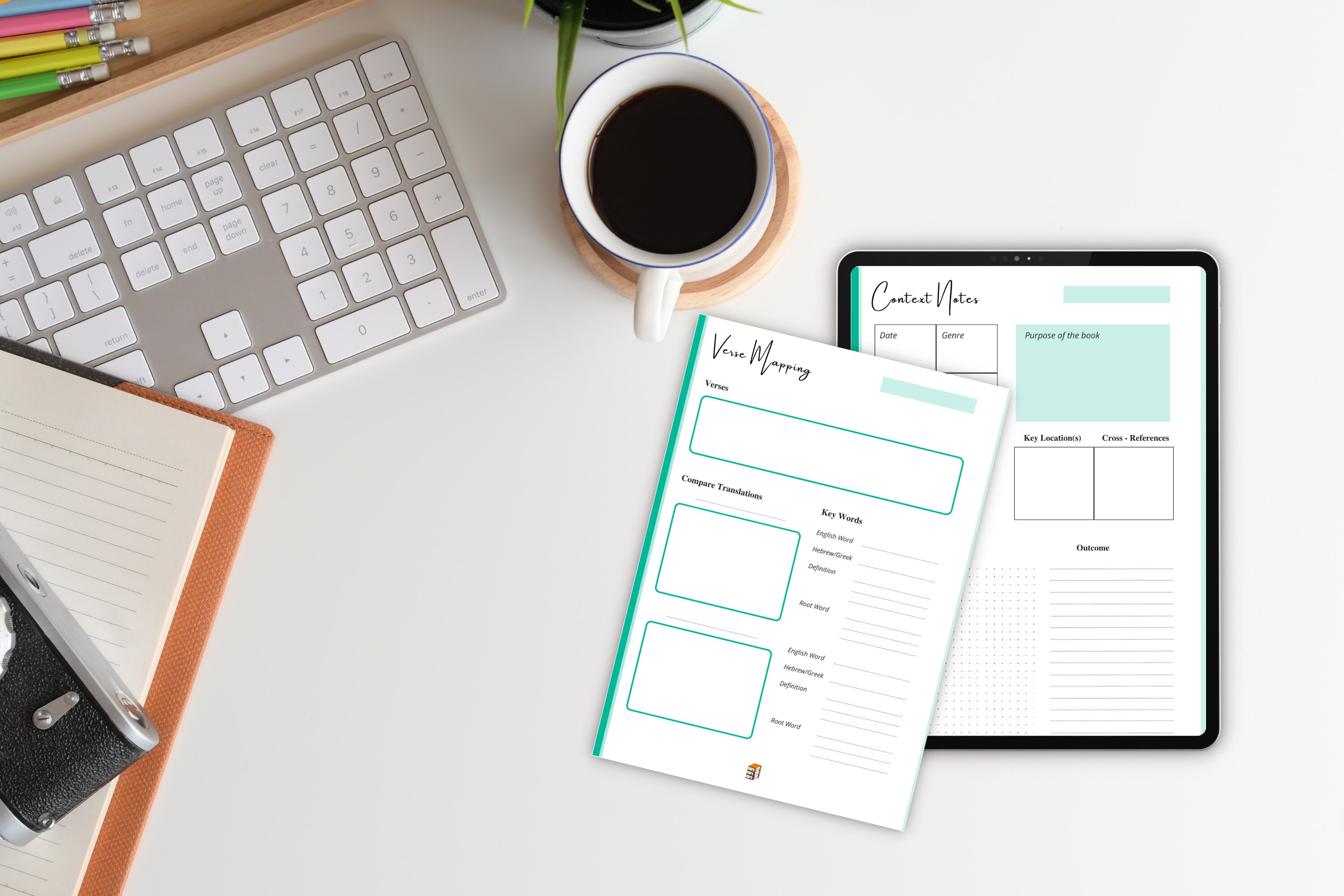 Bible Verse Mapping Printable Verse Study Template Digital - Etsy