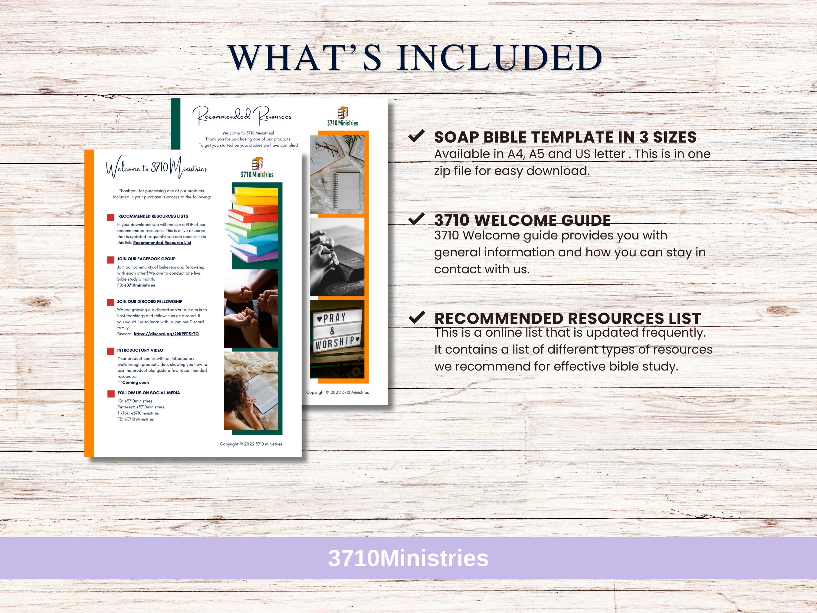 Bible Character Study Template Printable Biblical Character Study Notes ...