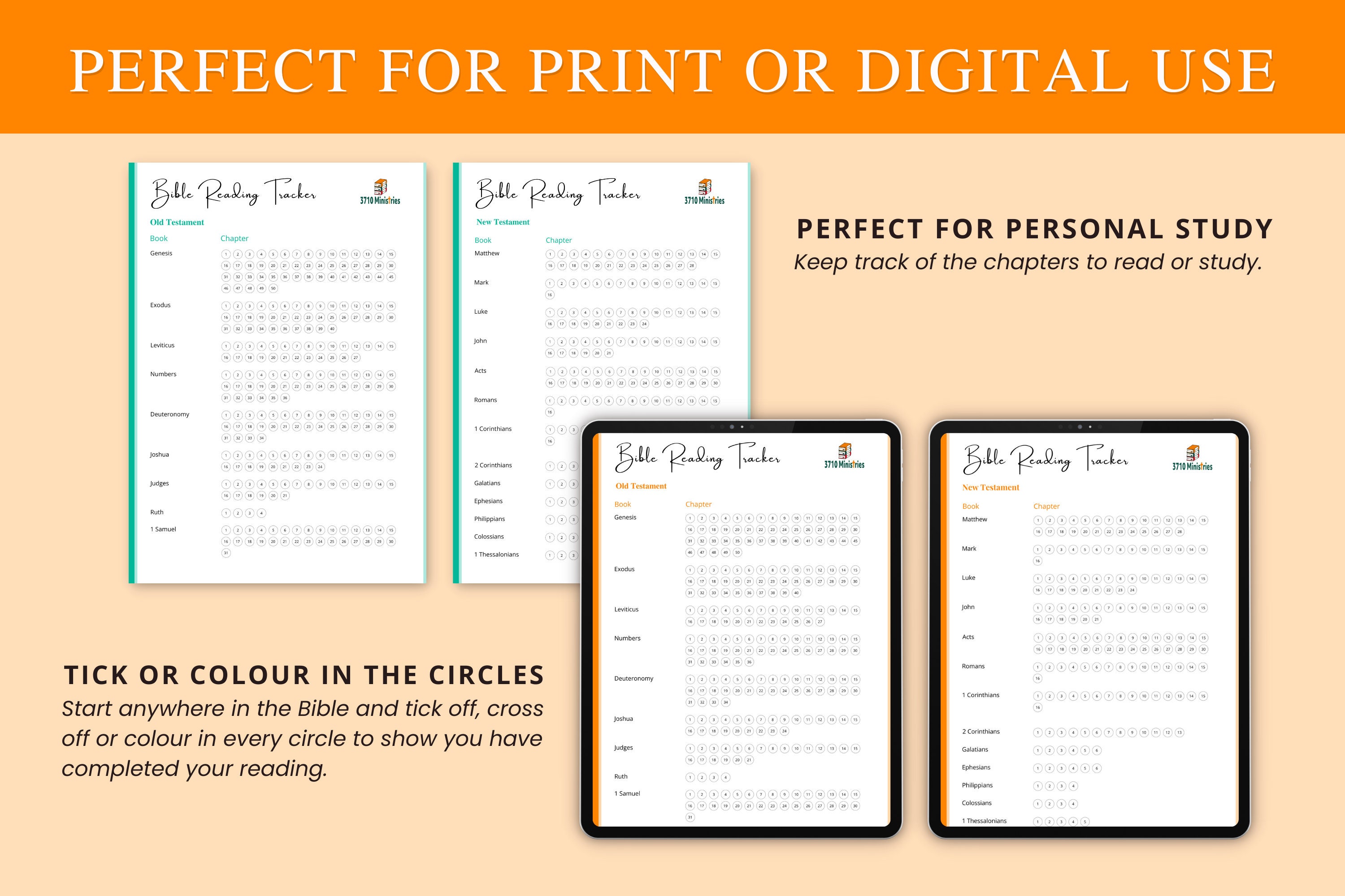 Bible Reading Tracker Printable Scripture Reading Log - Etsy