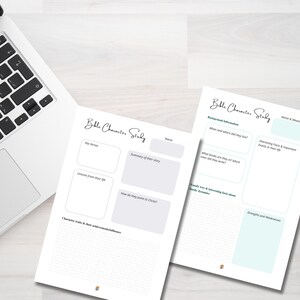 Bible Character Study Template: Printable Study Notes (PDF) - Etsy