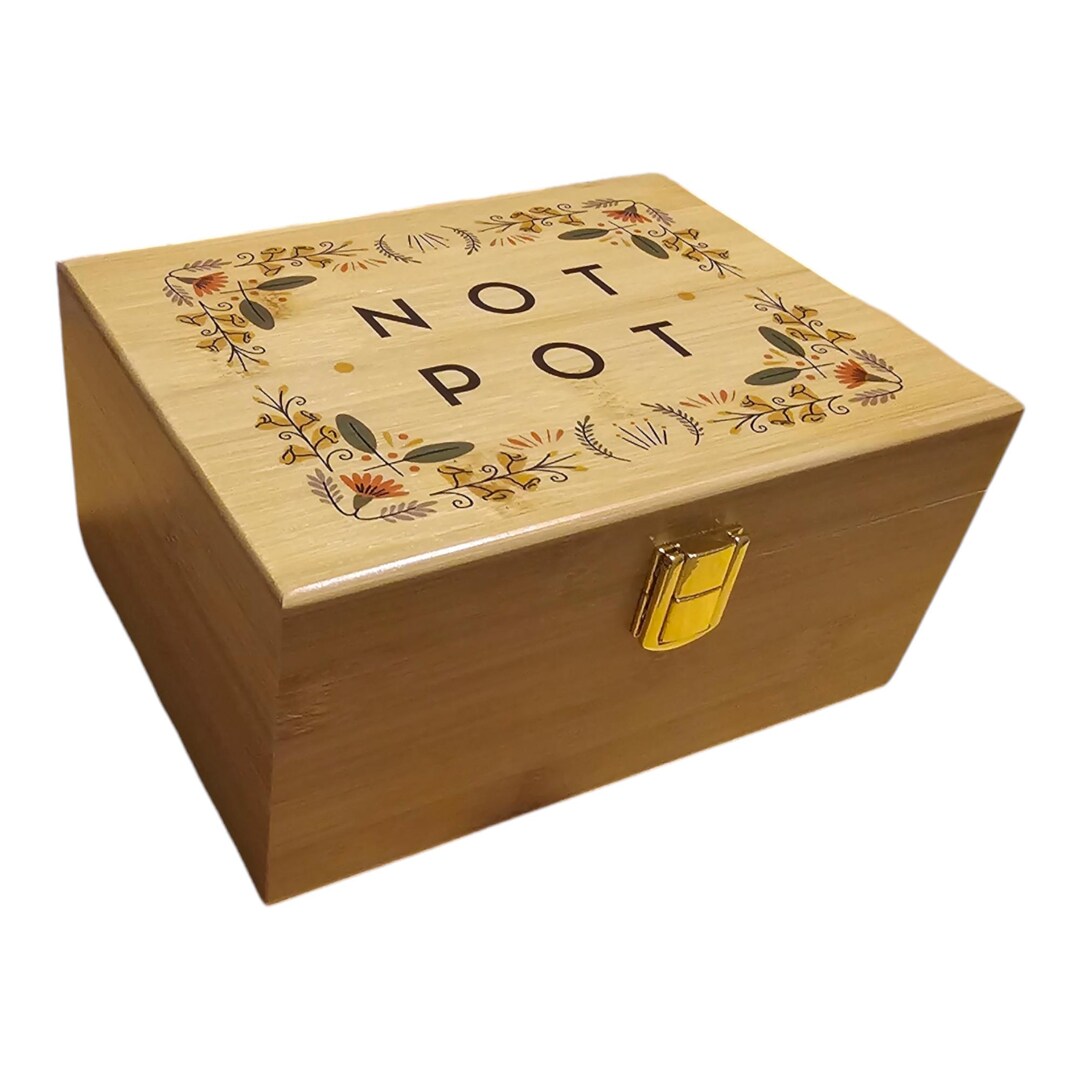 Newfashioned Relics Wood Stash Box, Keepsake Box and Grinder ...