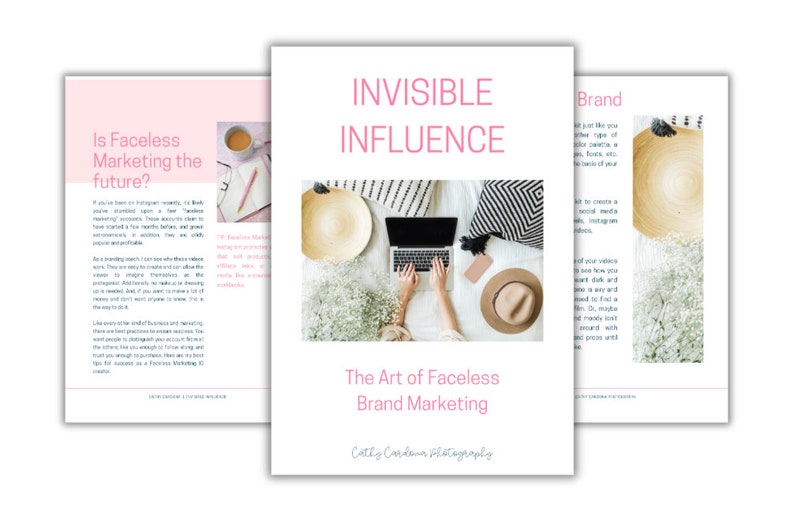 Invisible Influencer- the Art of Faceless Marketing Brand Identity ...