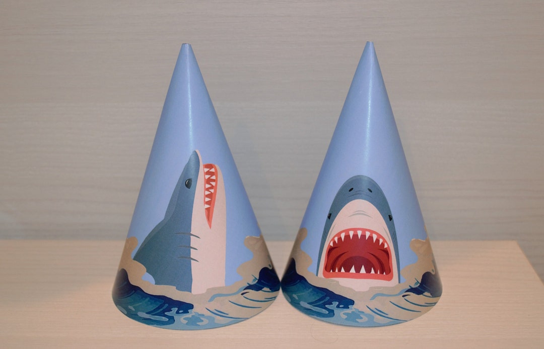 Shark Hats Kids Animal Hat Birthday Hat Educational Activity ...