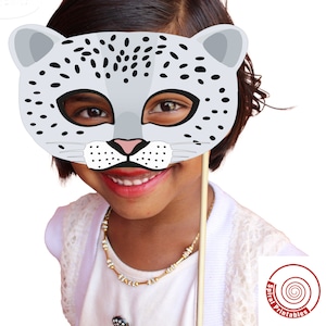 Masquerade Snow Leopard - Etsy