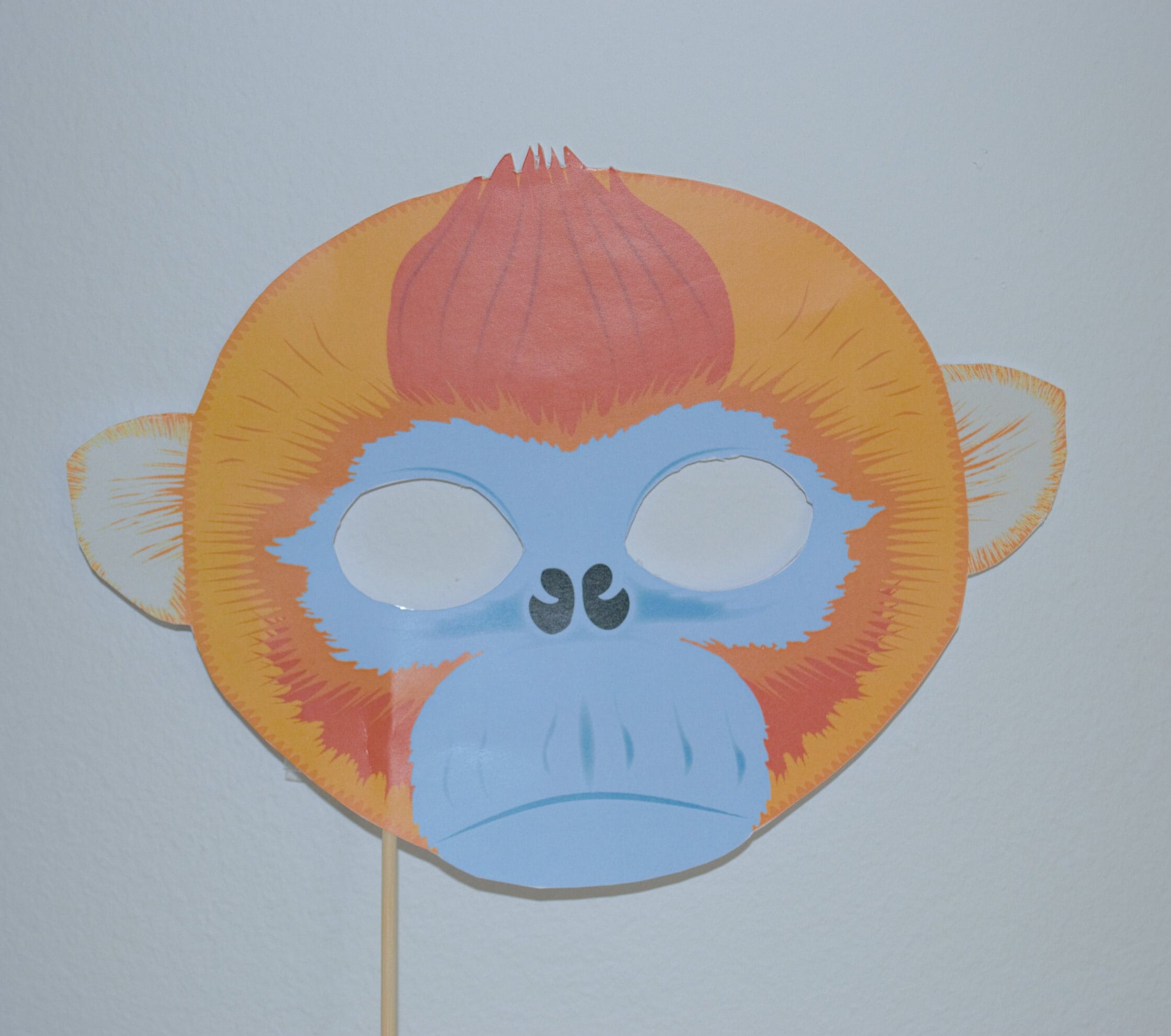 Monkey Mask Cosplay Mask Custom Mask Masquerade Mask Creepy Mask ...
