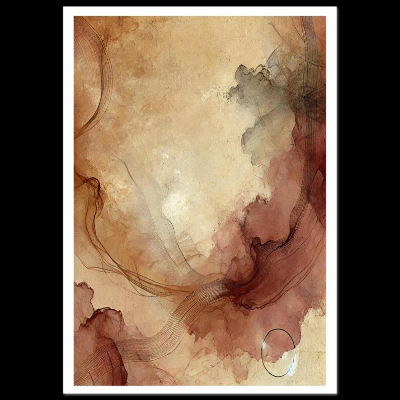 Silent Offerings: Threshold Space - Meditative Abstract Art Print - Etsy