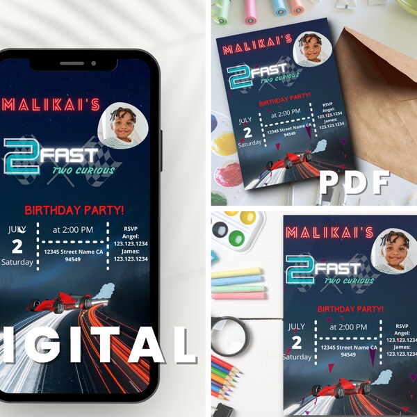 Fast and Furious 2nd Birthday - Etsy