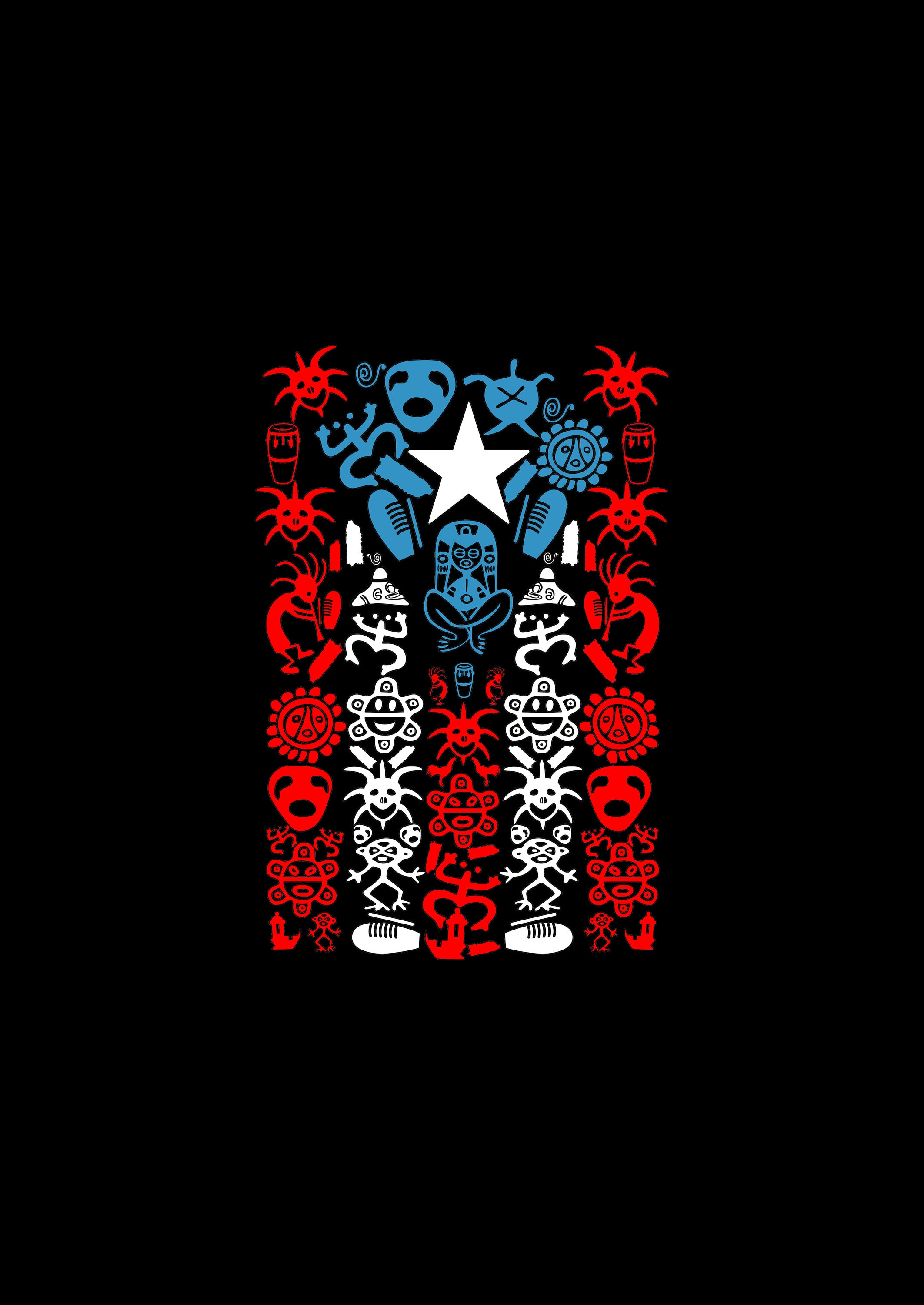 TAINO PR FLAG - Etsy