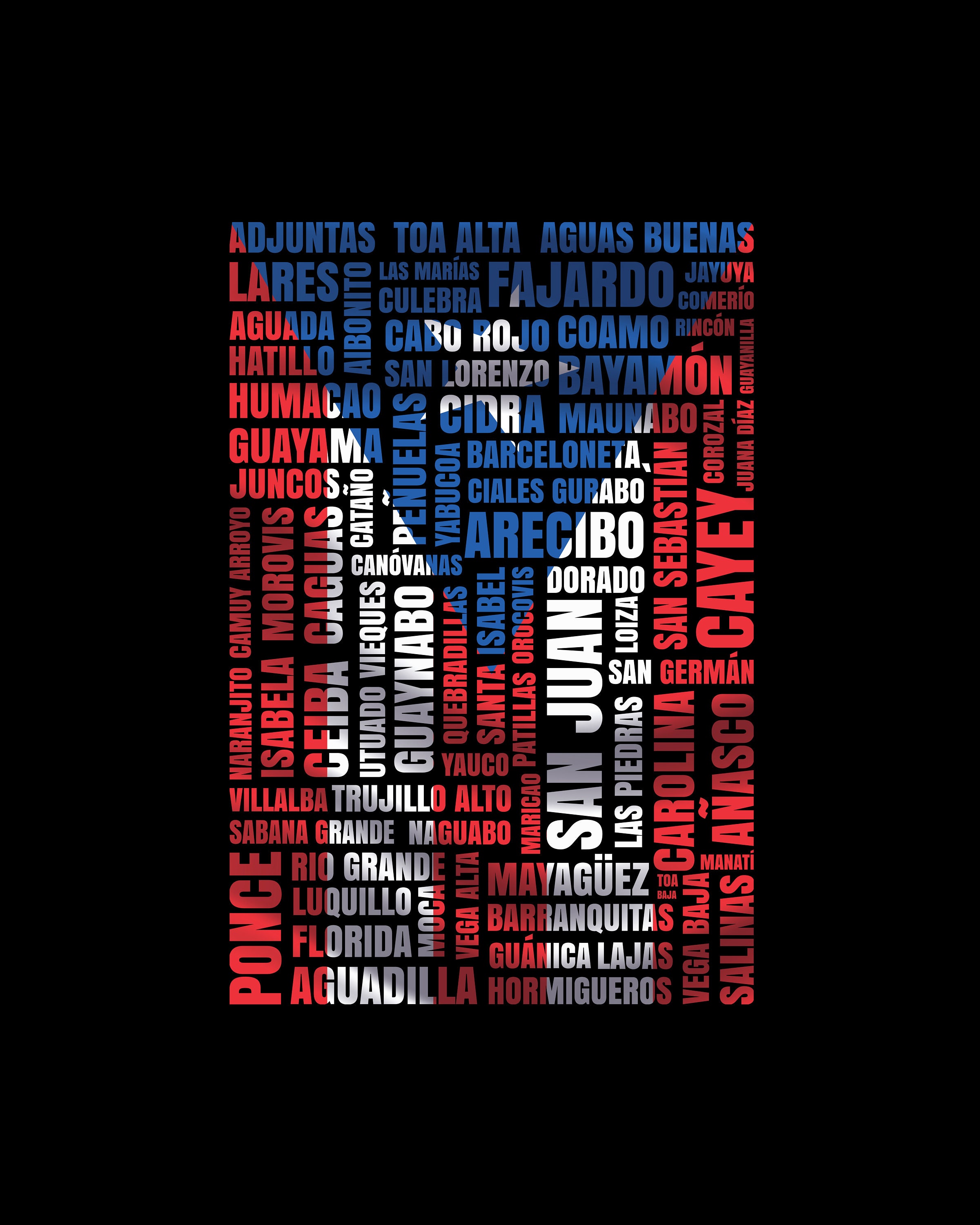 PR TOWN FLAG - Etsy