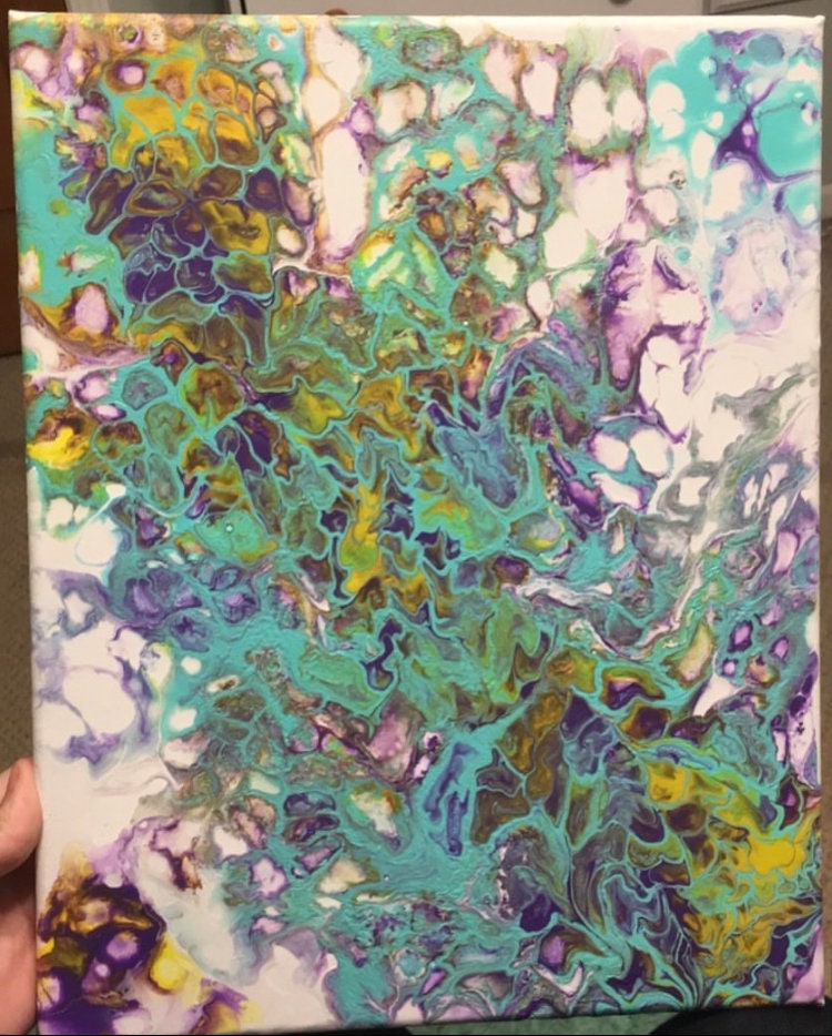 Custom Pour Paintings - Etsy