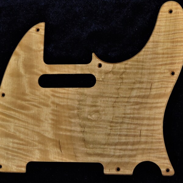 Flame Maple Telecaster Pickguard - Etsy