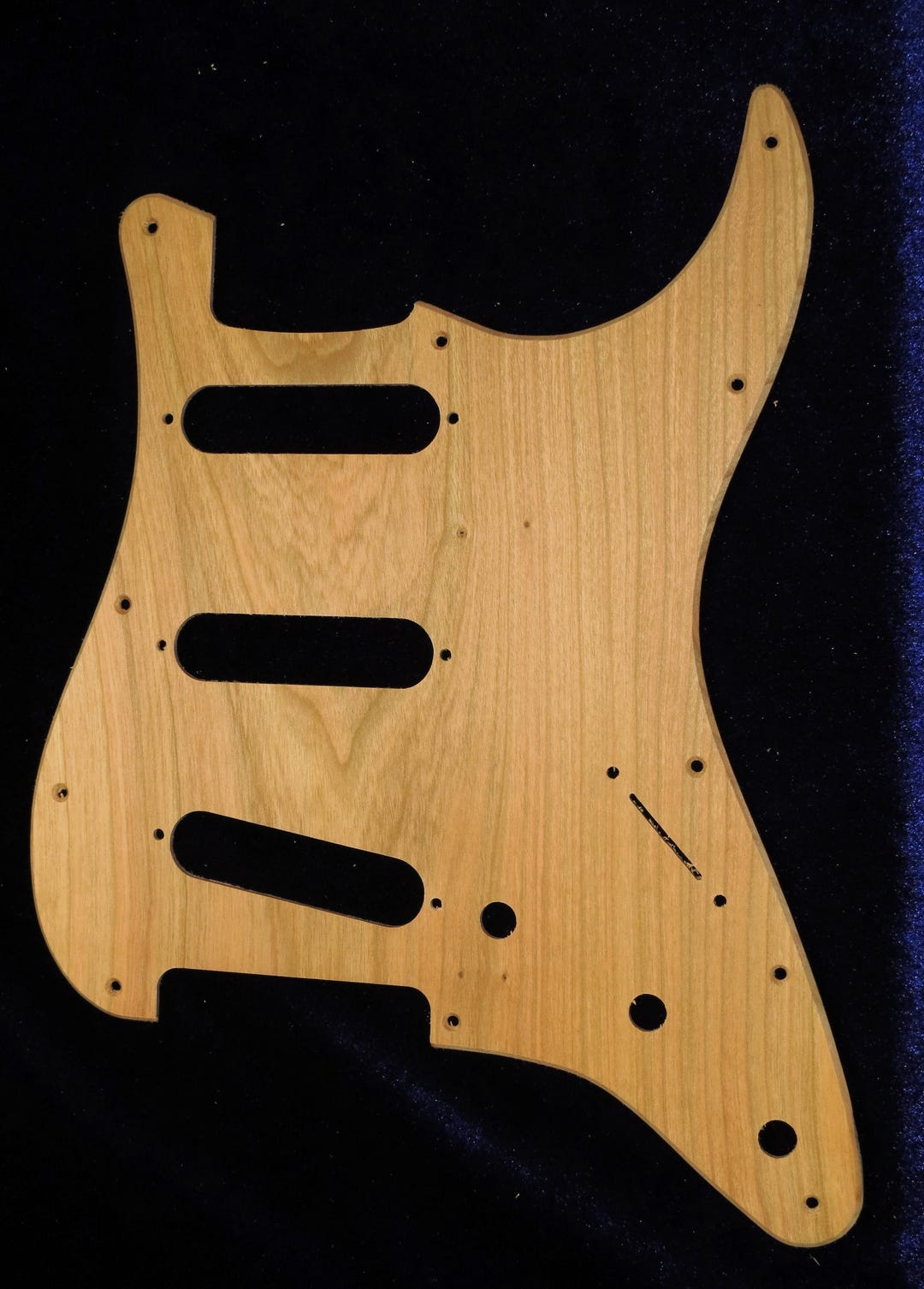 Cherry Wood Stratocaster Style Solid Wooden Pickguard #118 - Etsy