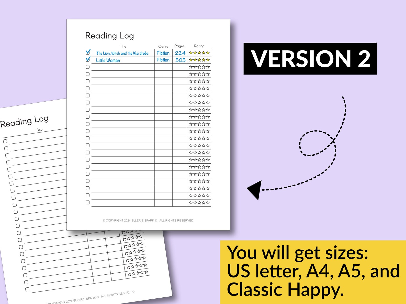 Minimalist Reading Log | Book Log | Books to Read | Books I've Read ...
