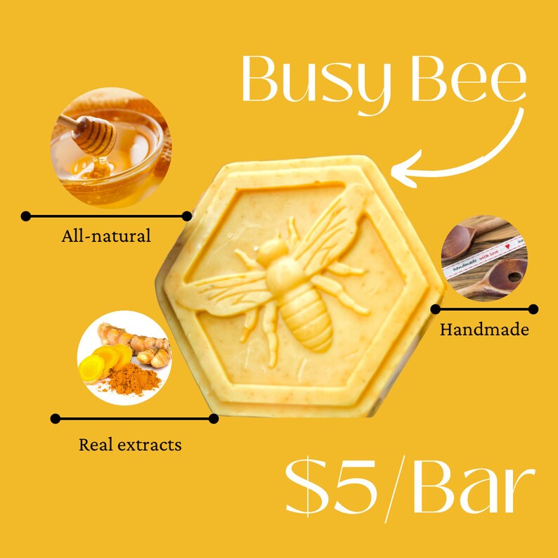 Busy Bee Soap - Etsy