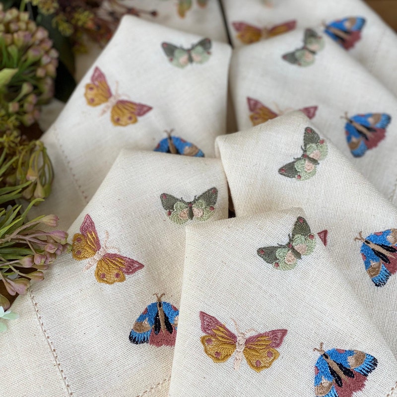 Butterfly Napkin - Etsy