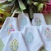Easter Linen Napkin Set With Floral Embroidery - 6 Designs, Easter ...
