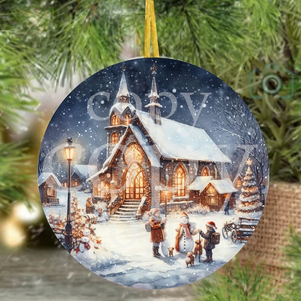 Round Christmas Signs - Etsy