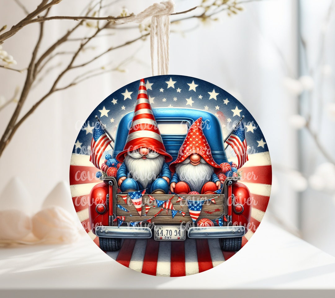 PNG Digital File Patriotic USA Design, Round Design Great for ...