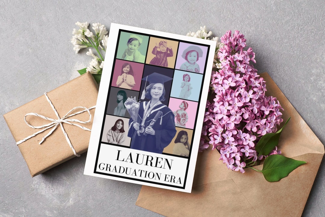 Custom Eras Tour Graduation Poster Swiftie Graduation T Etsy