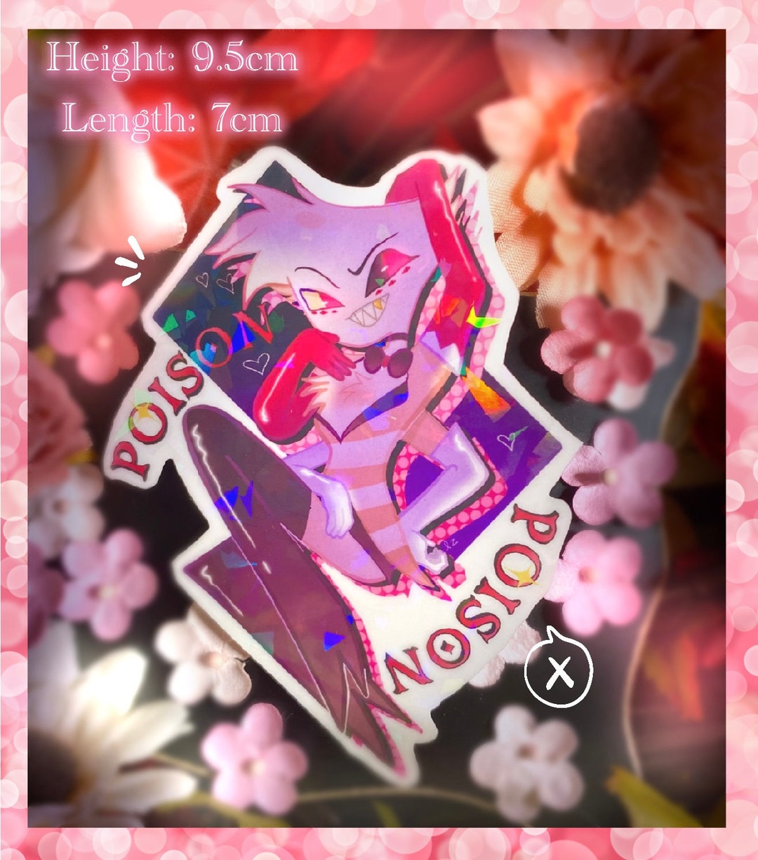 POISON Angel Hazbinhotel Sticker - Etsy