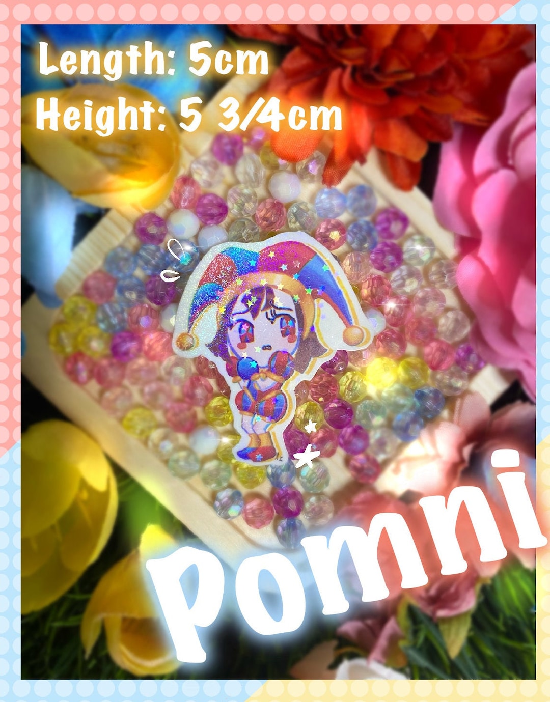 Digital Circus POMNI STICKER - Etsy