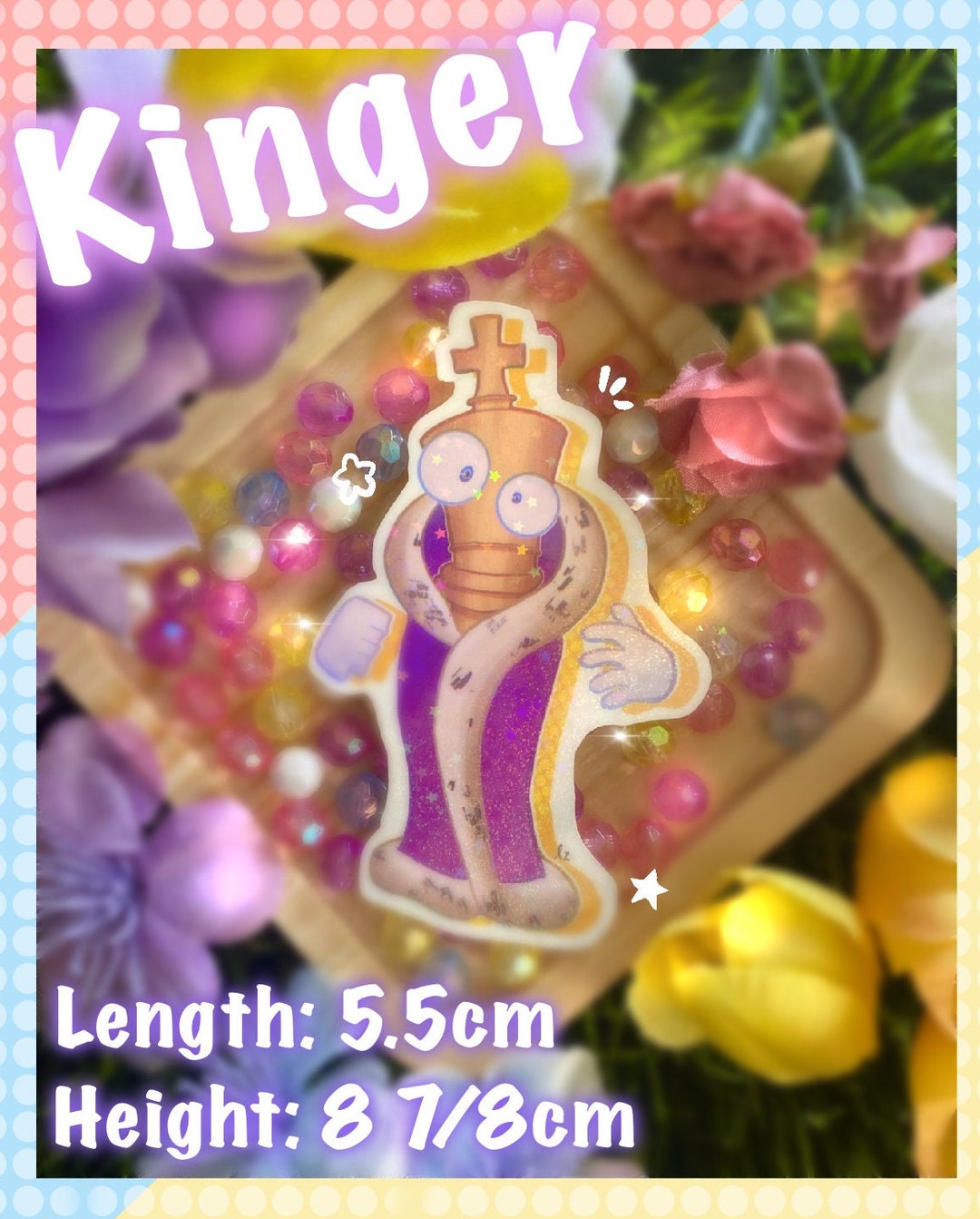 Digital Circus KINGER STICKER - Etsy