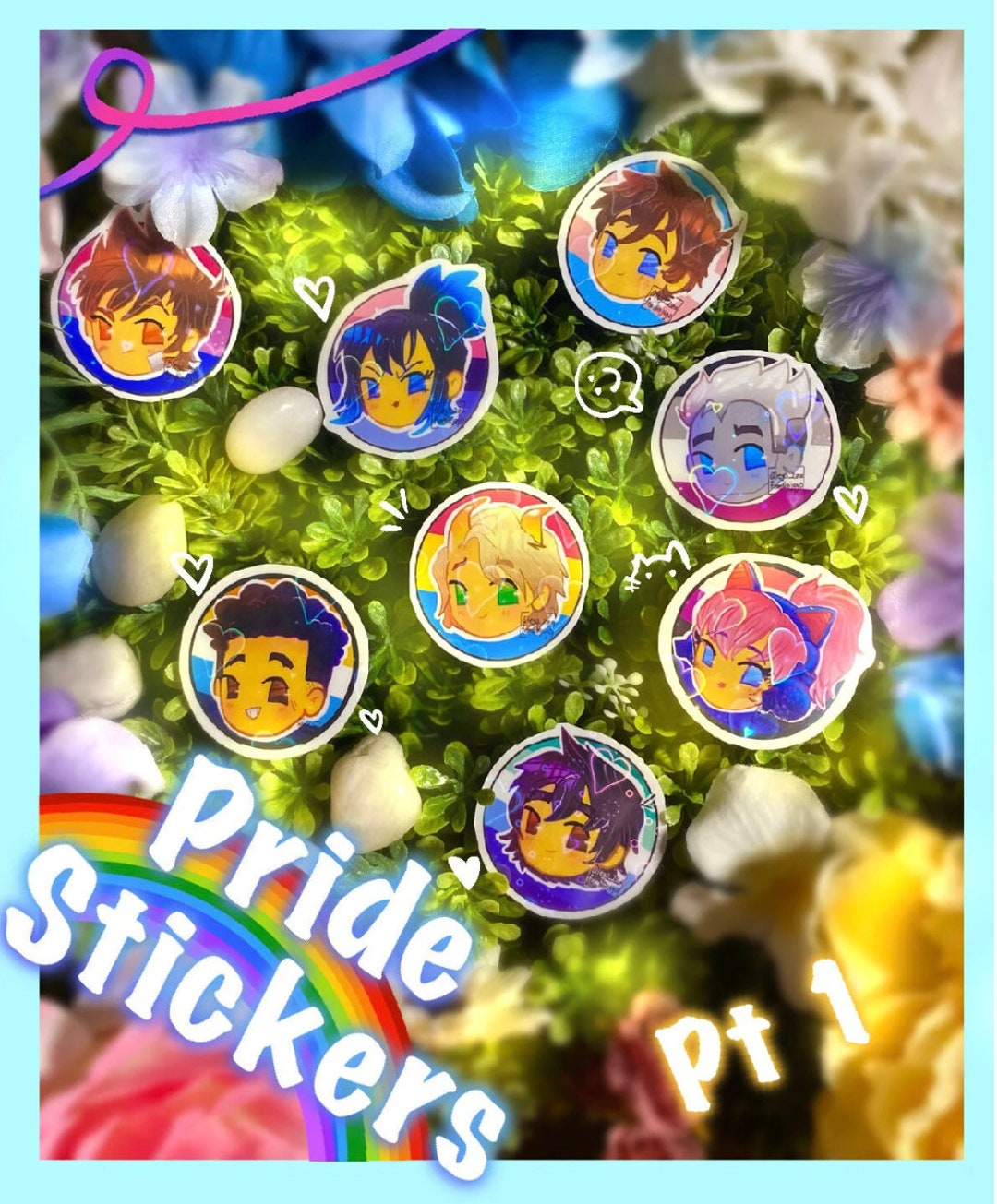 Ninja Go PRIDE BUBBLES Part 1 - Etsy