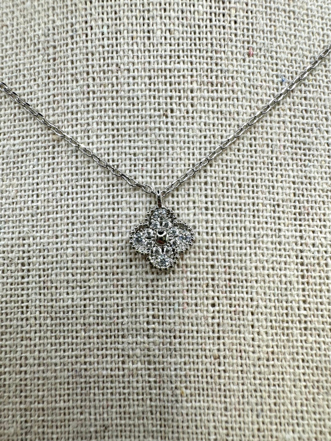 Sweet Alhambra Clover Sterling Silver Necklace for Women Gifts for ...