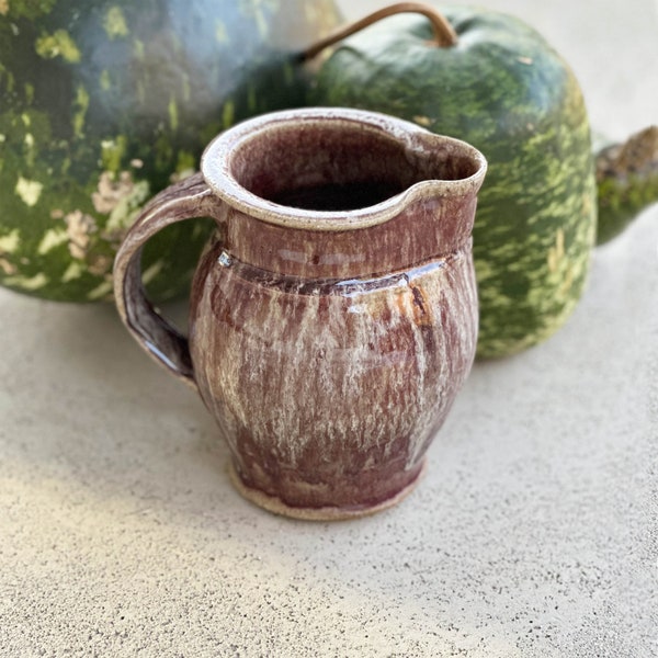 Red Ceramic Pitcher - Etsy
